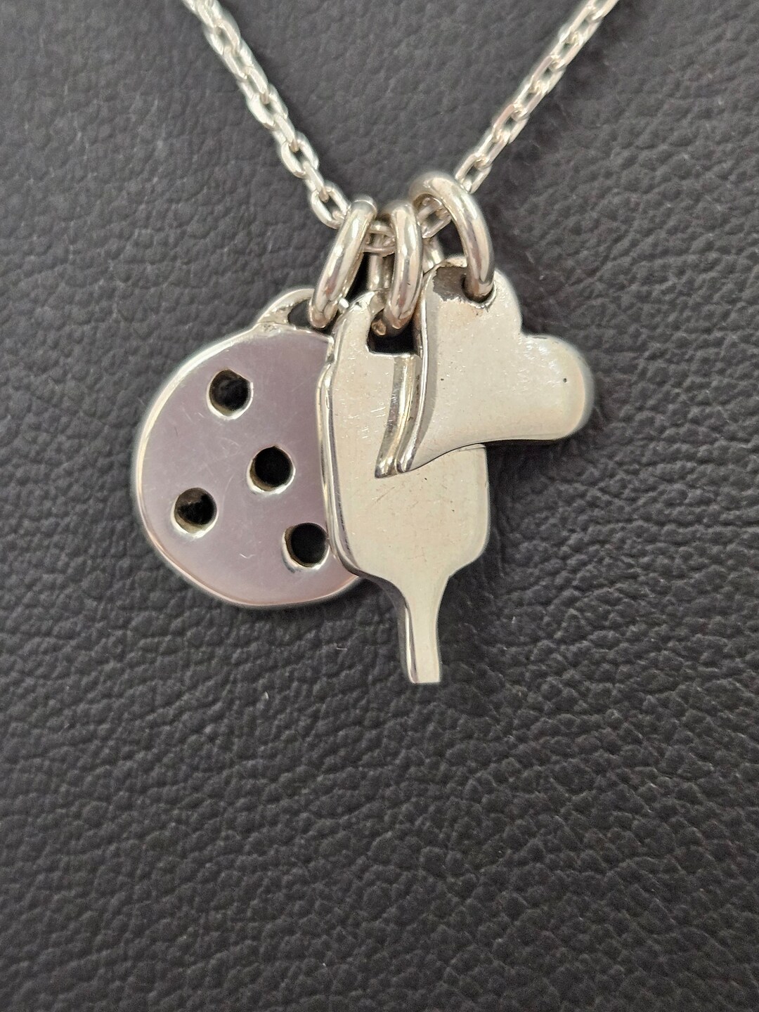 Triple Charm Necklace - Etsy
