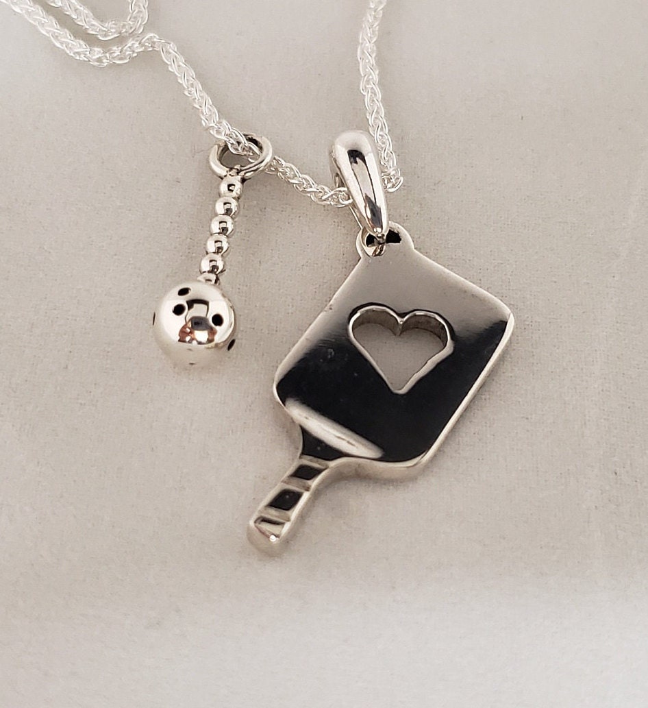 Heart Paddle With Pickleball - Etsy