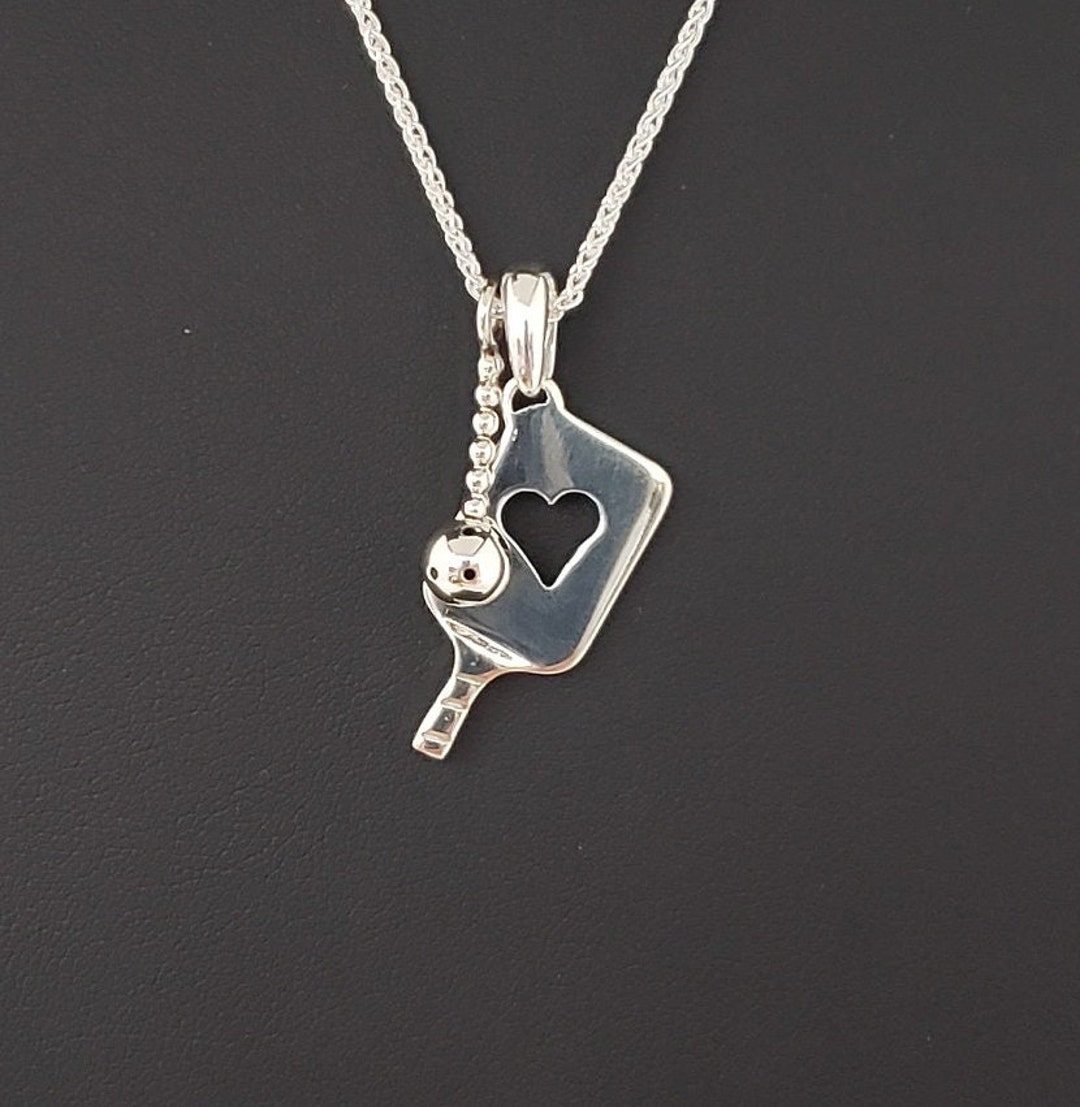 Heart Paddle With Pickleball - Etsy