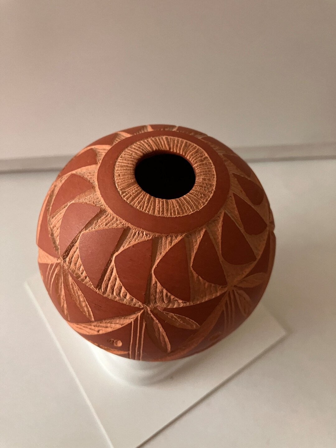 Acoma Pueblo Seed Pot Signed a a Acoma 1989 3 Handmade - Etsy