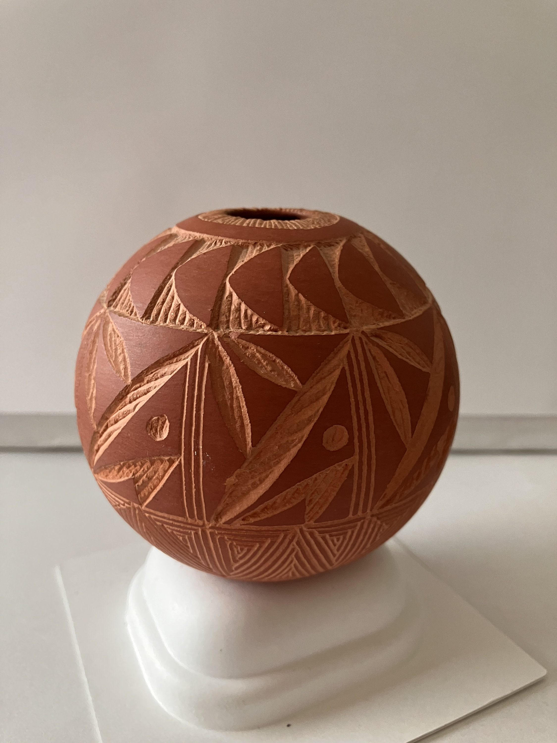 Acoma Pueblo Seed Pot Signed a a Acoma 1989 3 Handmade - Etsy