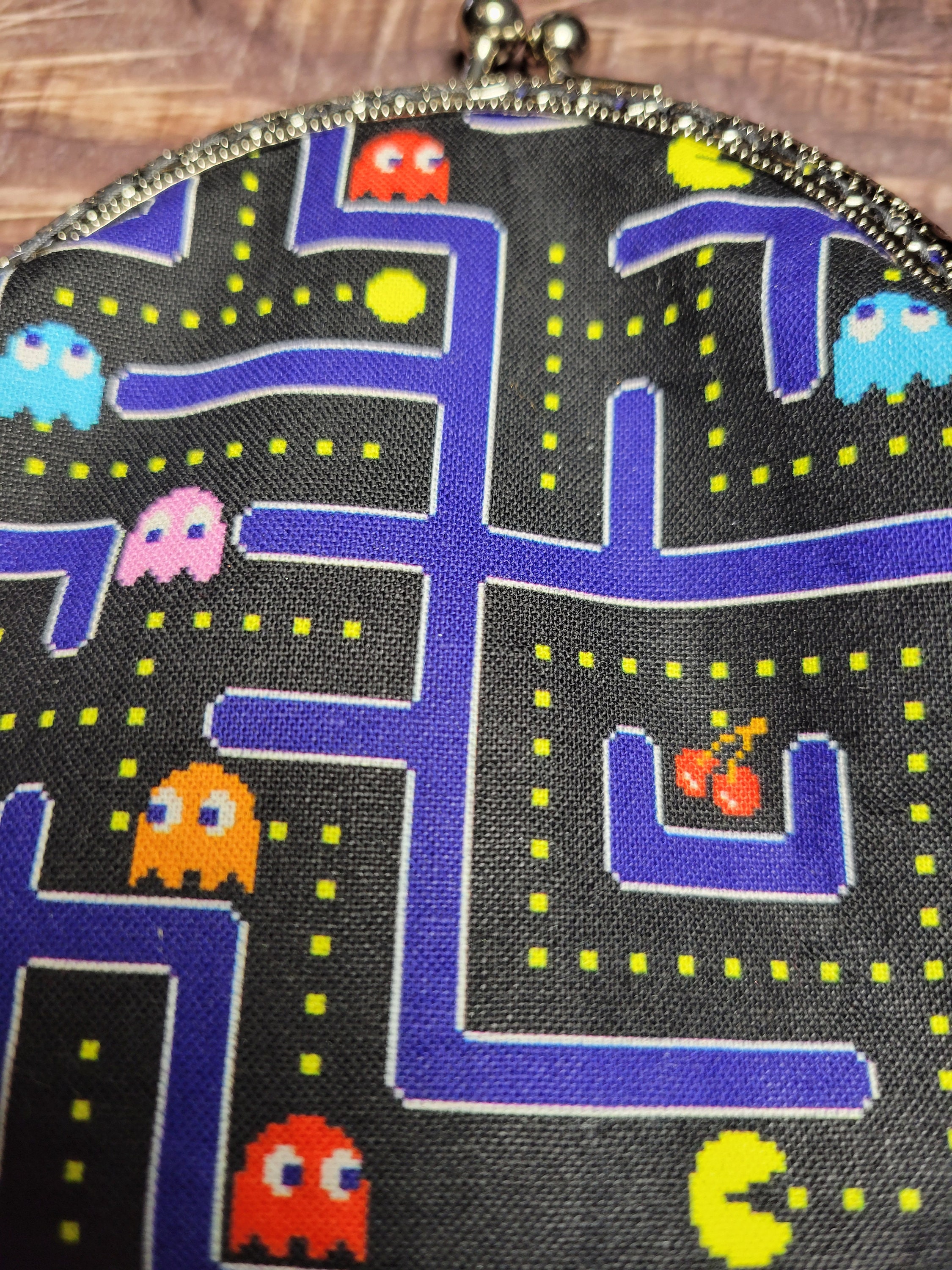 Pac Man Coin Purse, Coin Purse, Purse Accessory, Coin Wallet, Change ...