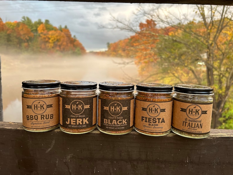 Chefs Complete Spice Kit Gourmet Spice Blends and Rubs - Etsy