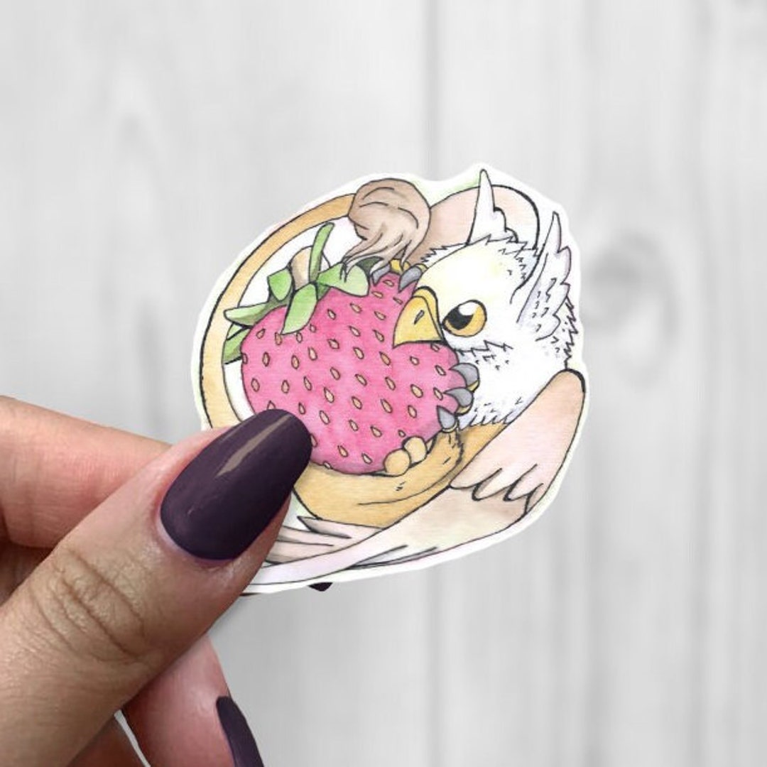 Watercolor Griffin Sticker | Water Bottle Sticker | Waterproof Sticker ...