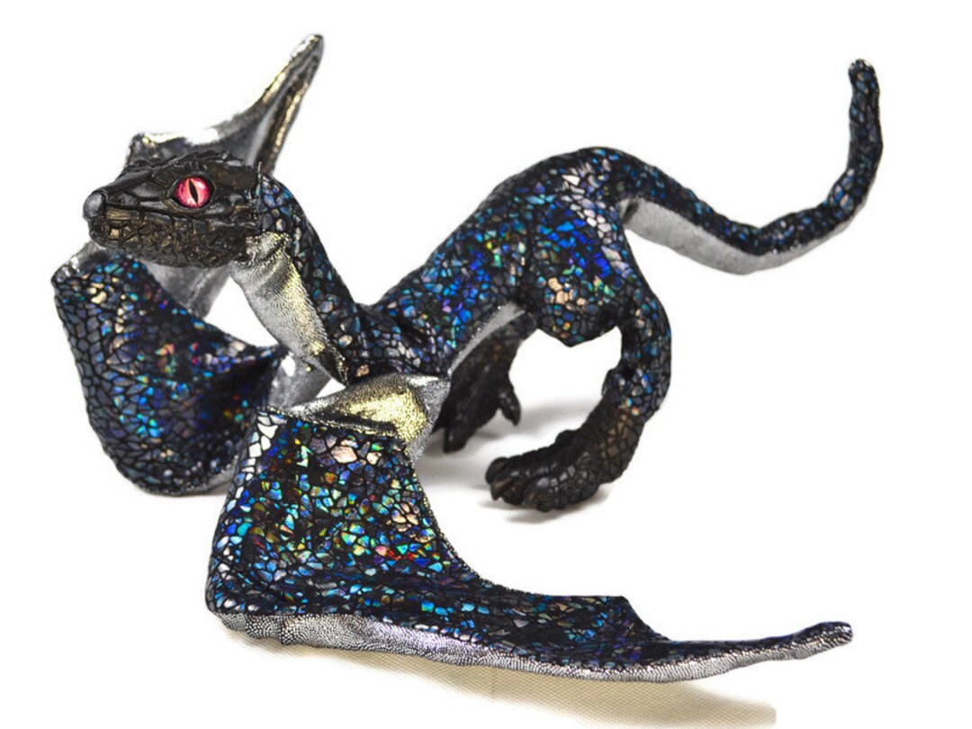 Poseable Dragon Fantasy Creature | Poseable Art Doll Animal | Fantasy ...