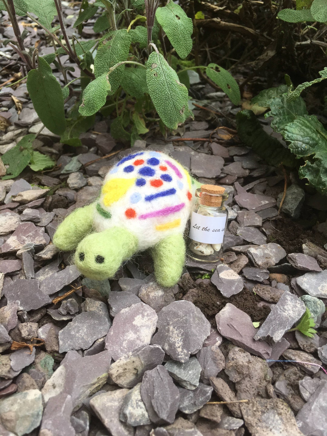 Felted Turtle Ornament Sea Lover Gift Sea Creature Home - Etsy