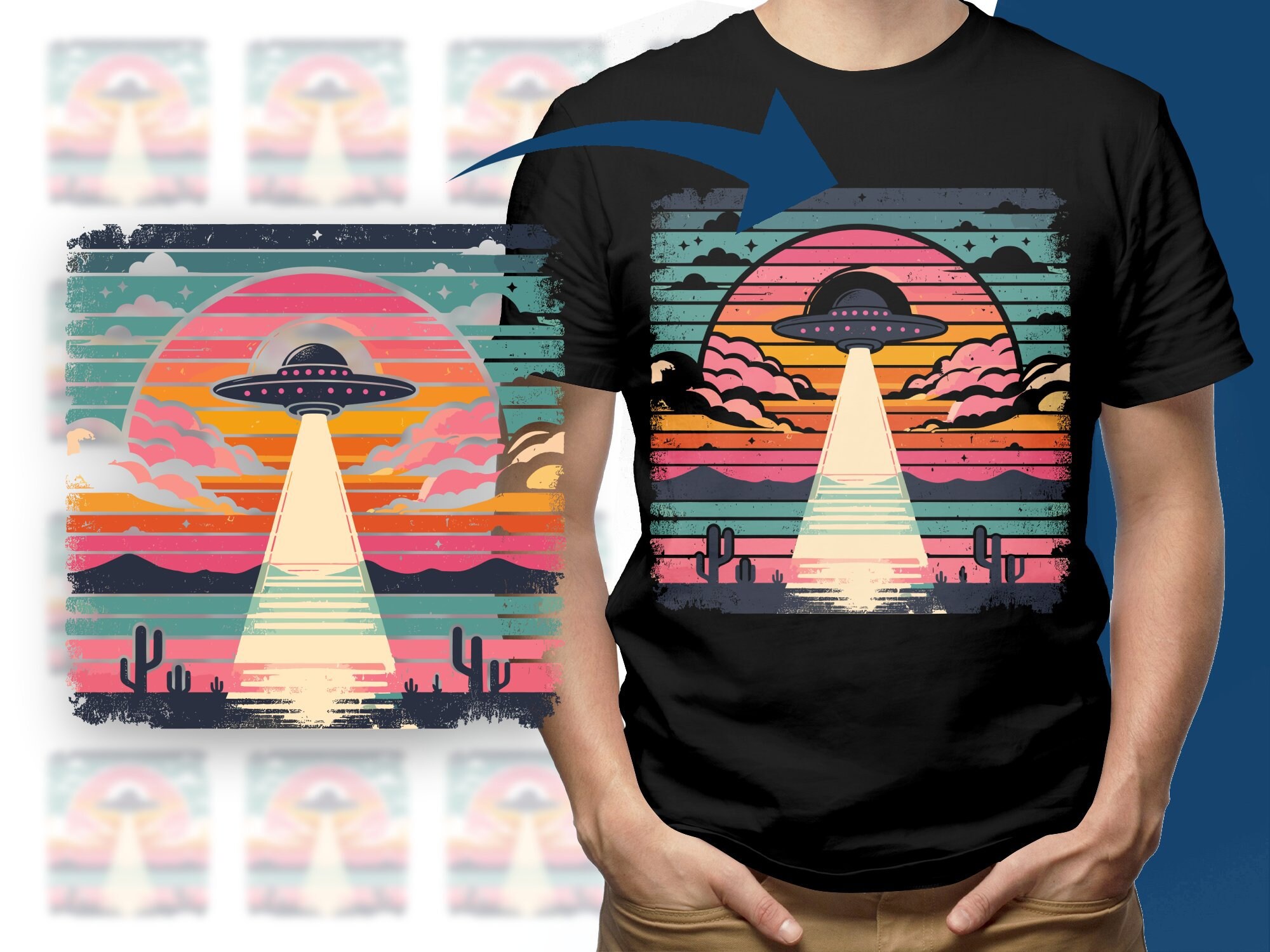 Believe in Aliens Clipart Bundle Alien Abduction SVG Outer - Etsy
