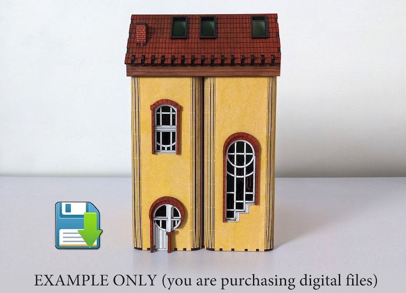 Mini Book Nook - Art Nouveau - Etsy