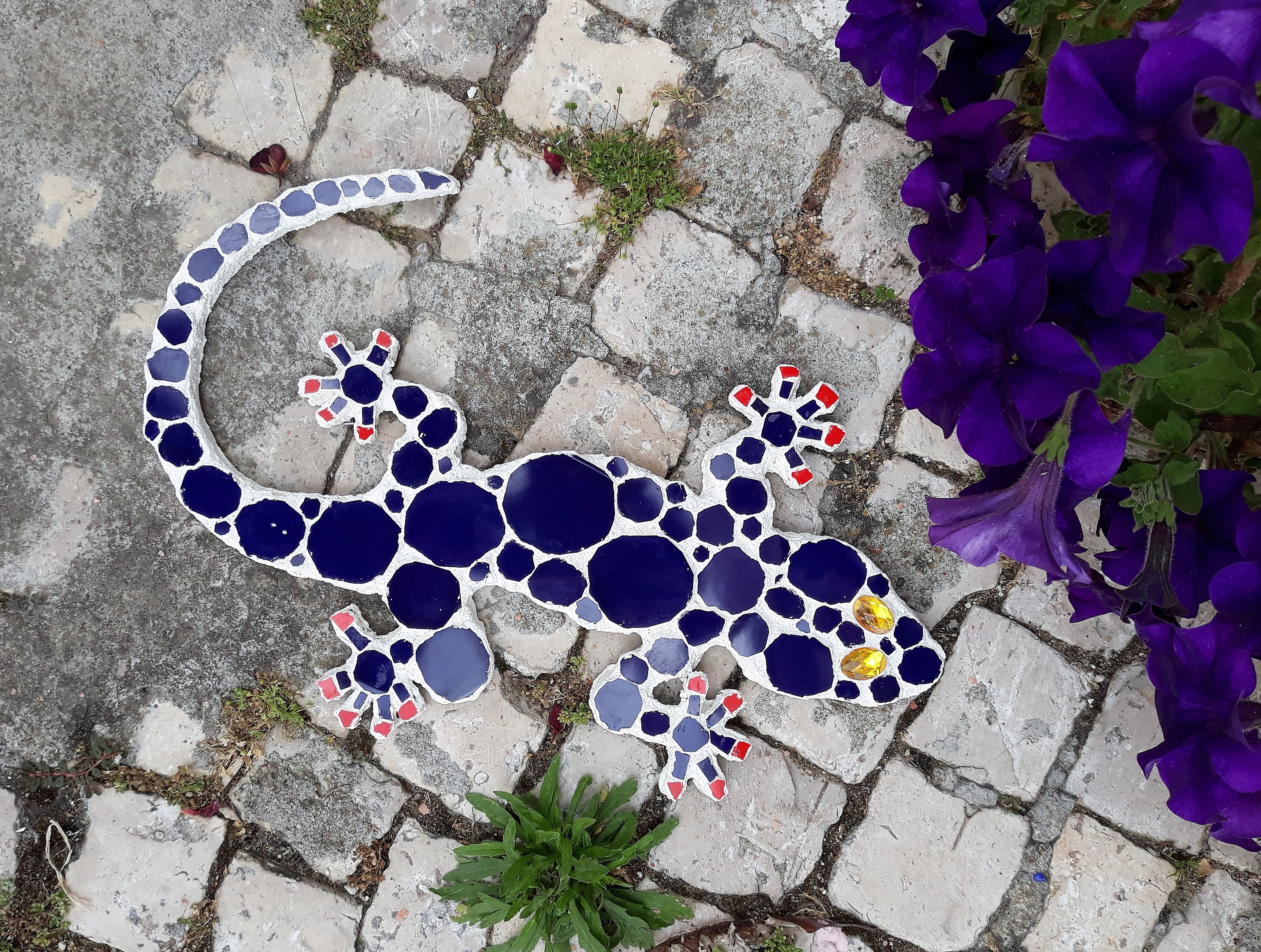 Mosaic Gecko; Mosaic Lizard; Mosaic Salamander; Mosaic Reptile ...