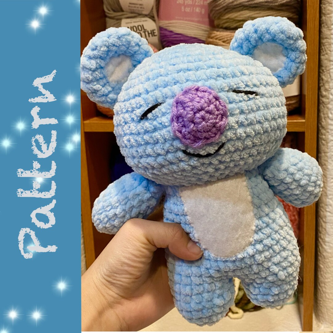 Koya BT21 Crochet Pattern - Etsy