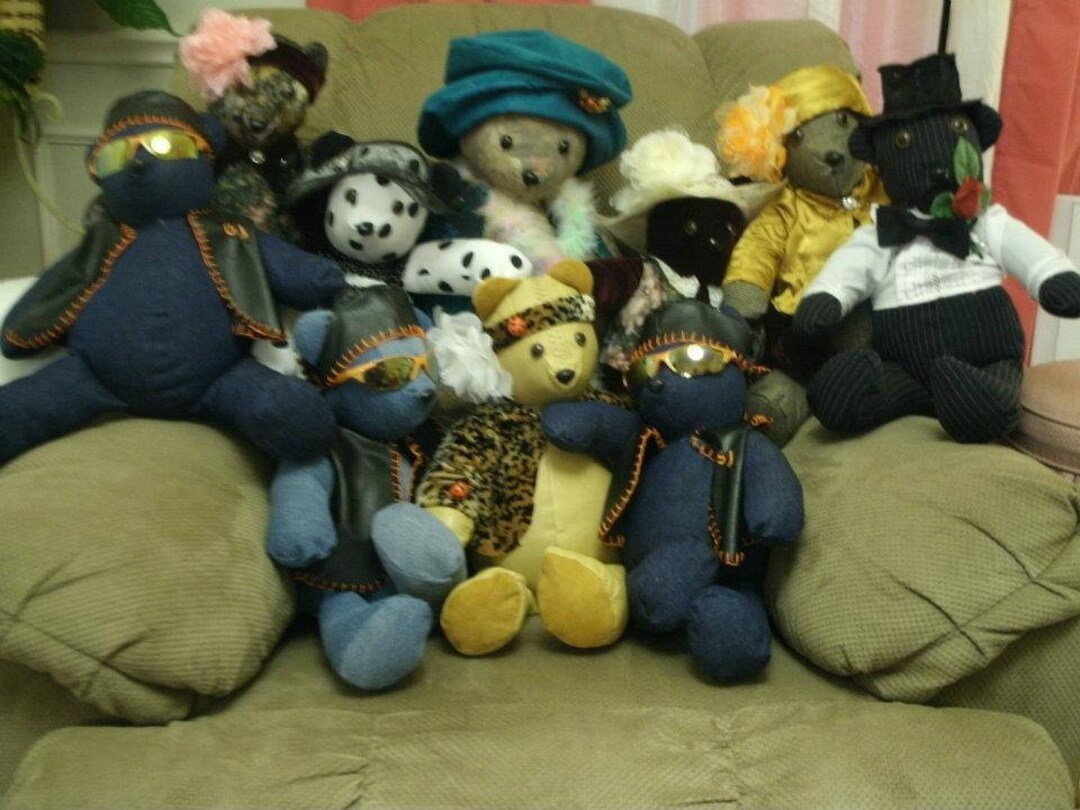 Custom Memory Bears - Etsy