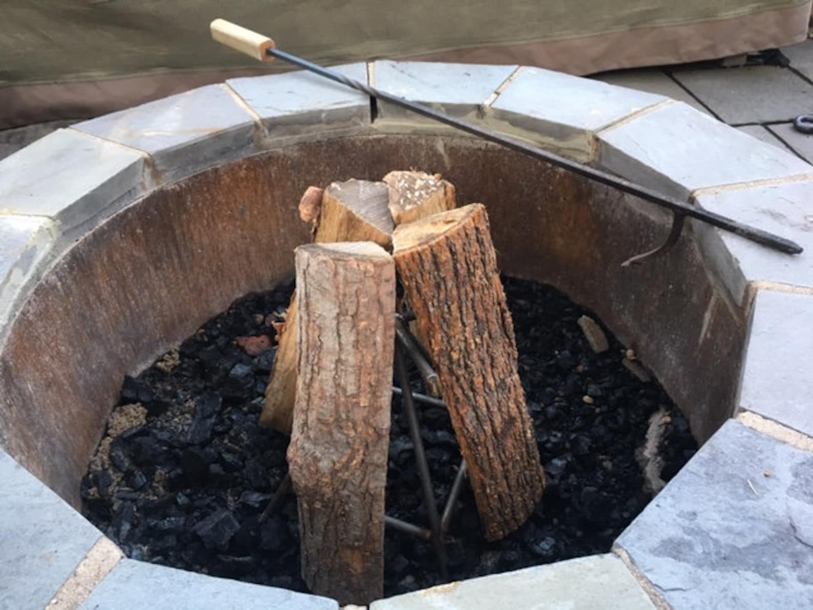 2 Pack ORIGINAL Vertical Fire Pit Grate Ultimate Campfire | Etsy Canada