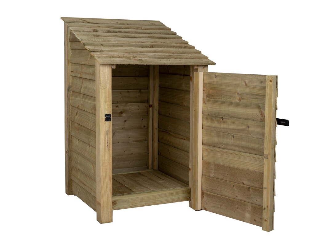 Wooden Tool Store 4ft, Garden Storage Width 790mm X Height 1260mm X ...