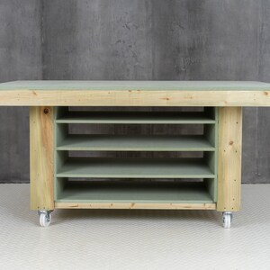 Art/craft Table, Project Workbench With Storage V.1. - Etsy UK