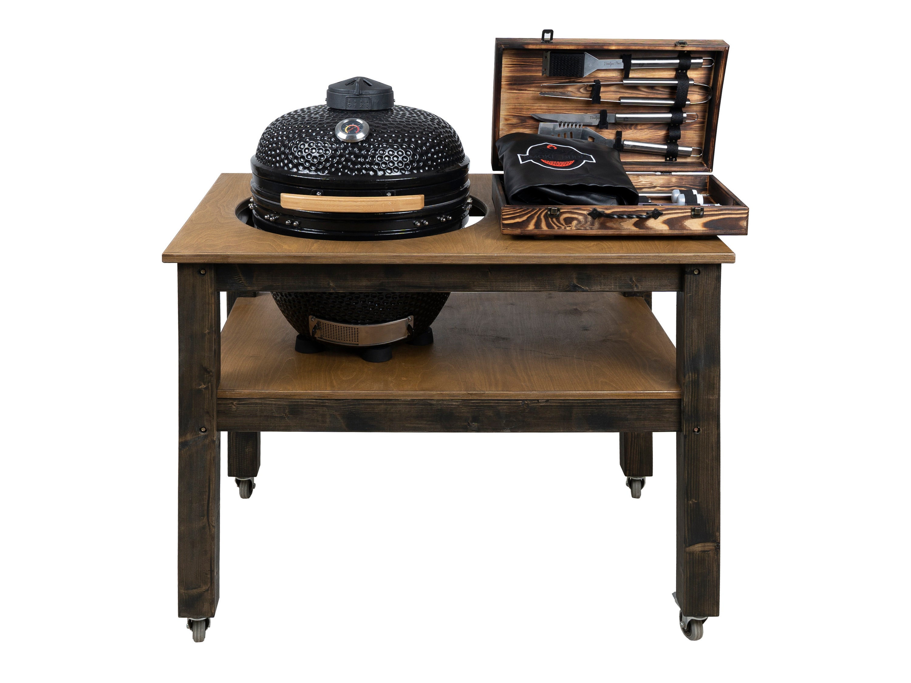 Grill Table BBQ Kitchen Space for Kamado Bono Minimo - Etsy UK