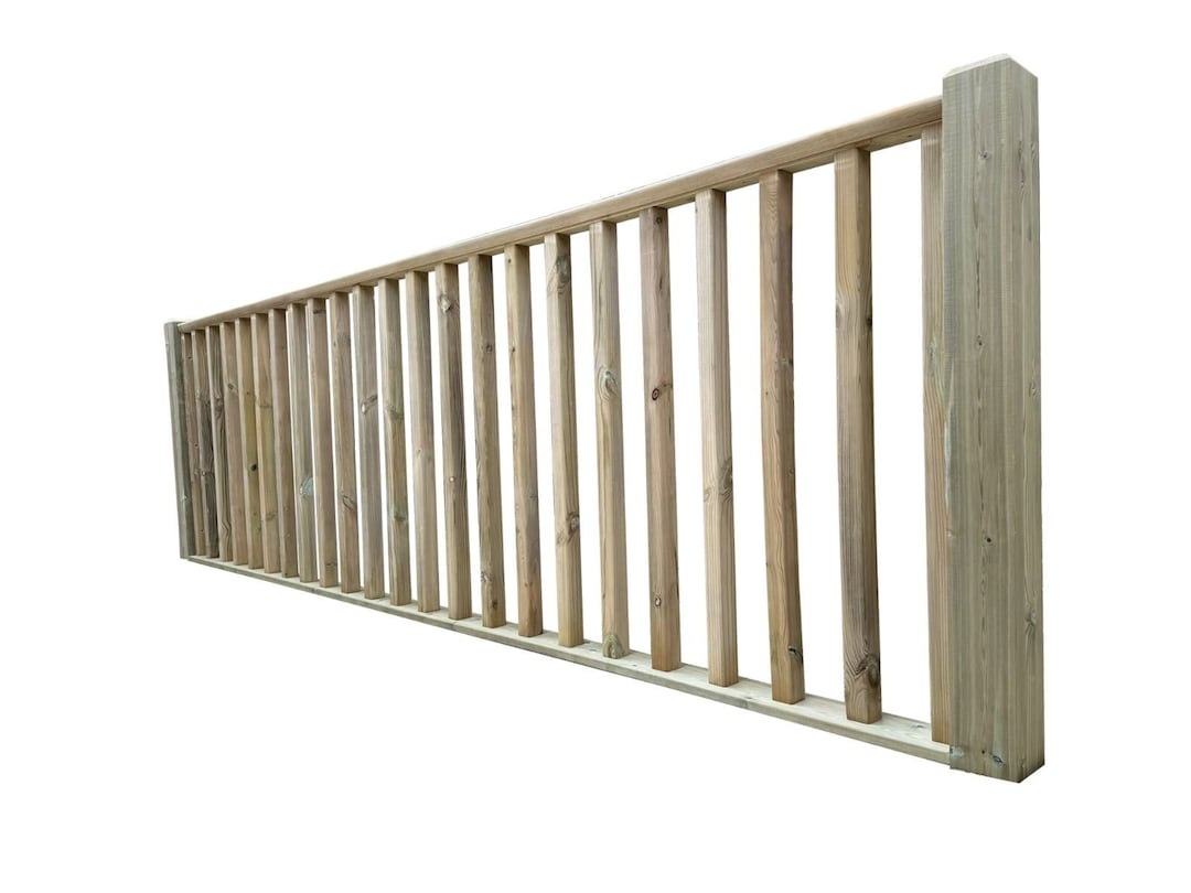 Softwood Deck Balustrade Kit - Etsy UK