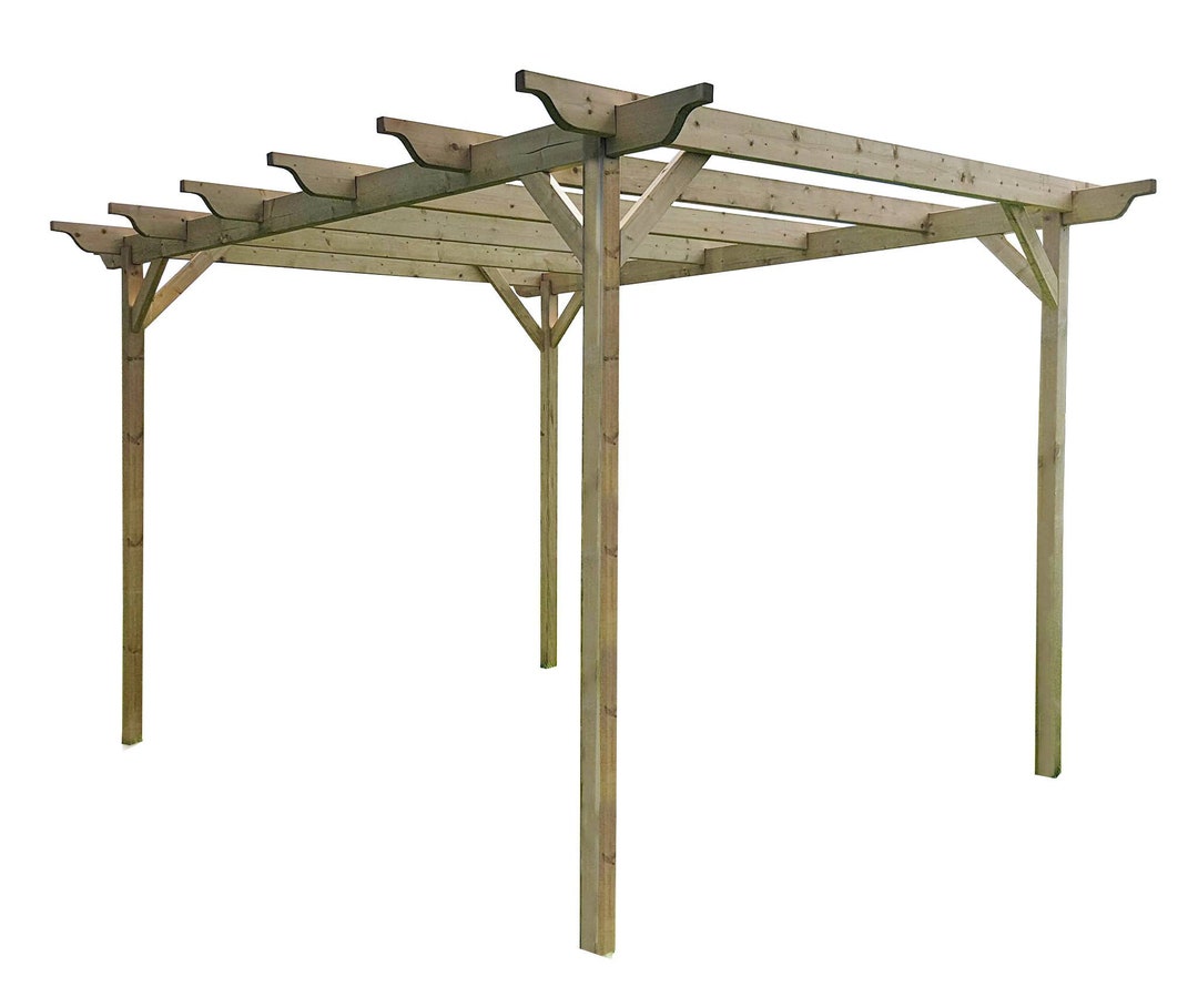 Wooden Garden Pergola Kit - Exclusive Pergola Range - 9 Designs - 42 ...