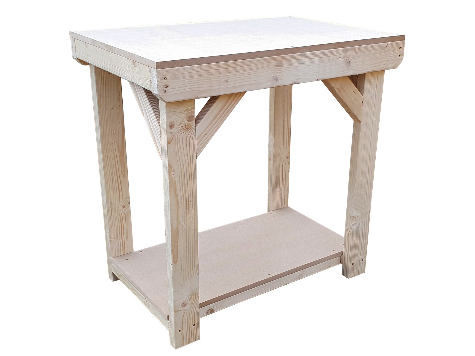 Wooden Workbench 18mm MDF Top 3ft to 6ft - Etsy UK