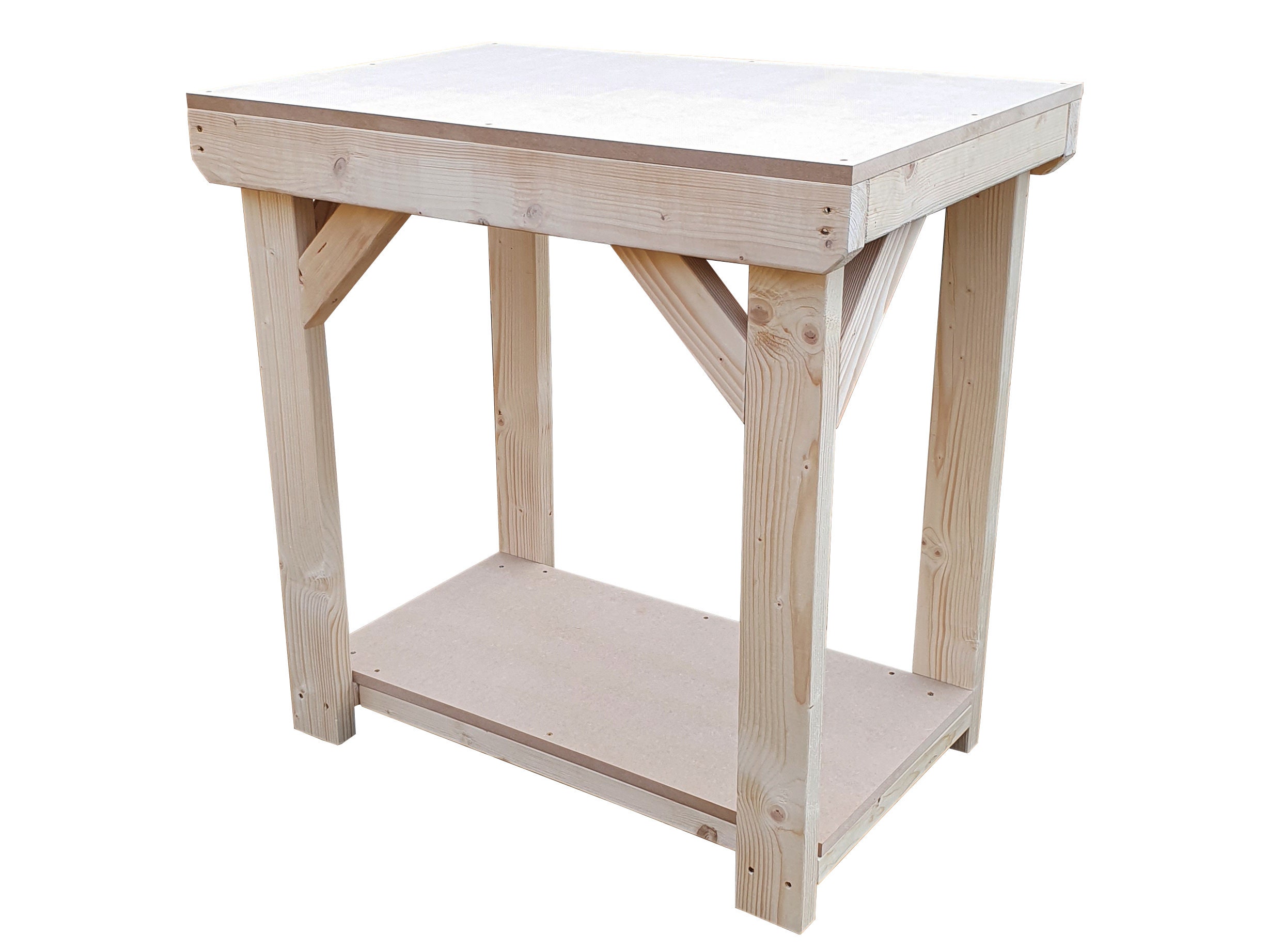 Wooden Workbench - 18mm MDF Top - 3ft to 6ft - Etsy UK