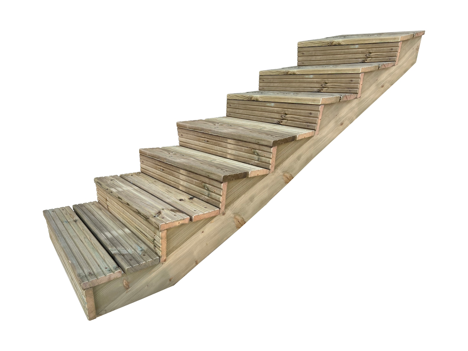 Decking Step Stringer Kit Light Green (natural) - Etsy UK