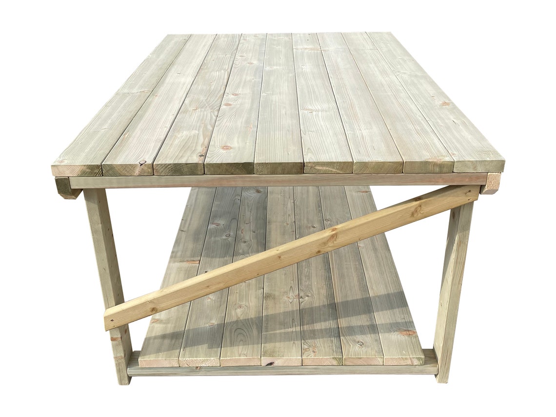 Wooden Workbench Super Heavy Duty 3ft to 6ft in Length - 4ft Depth - Etsy