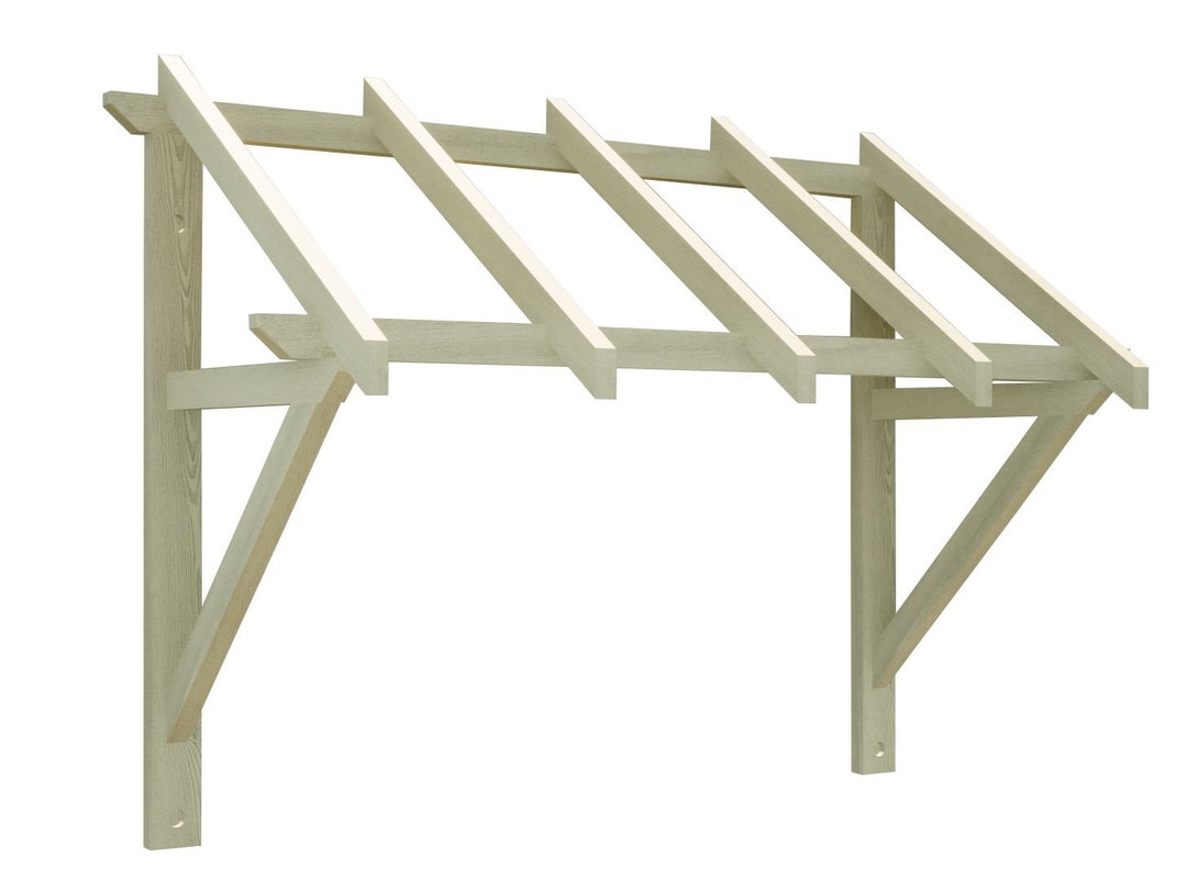Flat Roof Porch Canopy 1.8m - Etsy UK