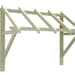Flat Roof Porch Canopy 1.8m - Etsy UK