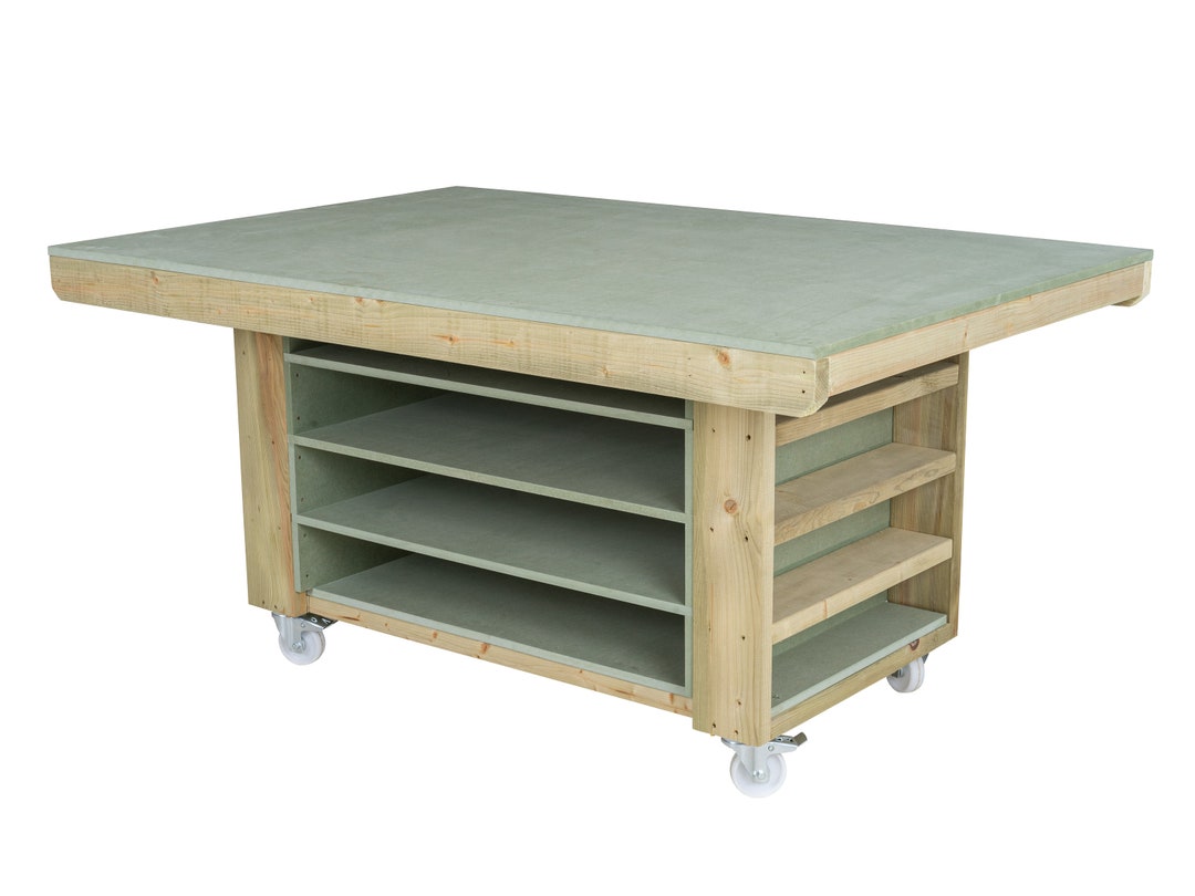 Art/craft Table, Project Workbench With Storage V.1. - Etsy UK