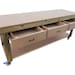Wooden MDF Top Workbench With Drawers Industrial Heavy-duty Work Table ...