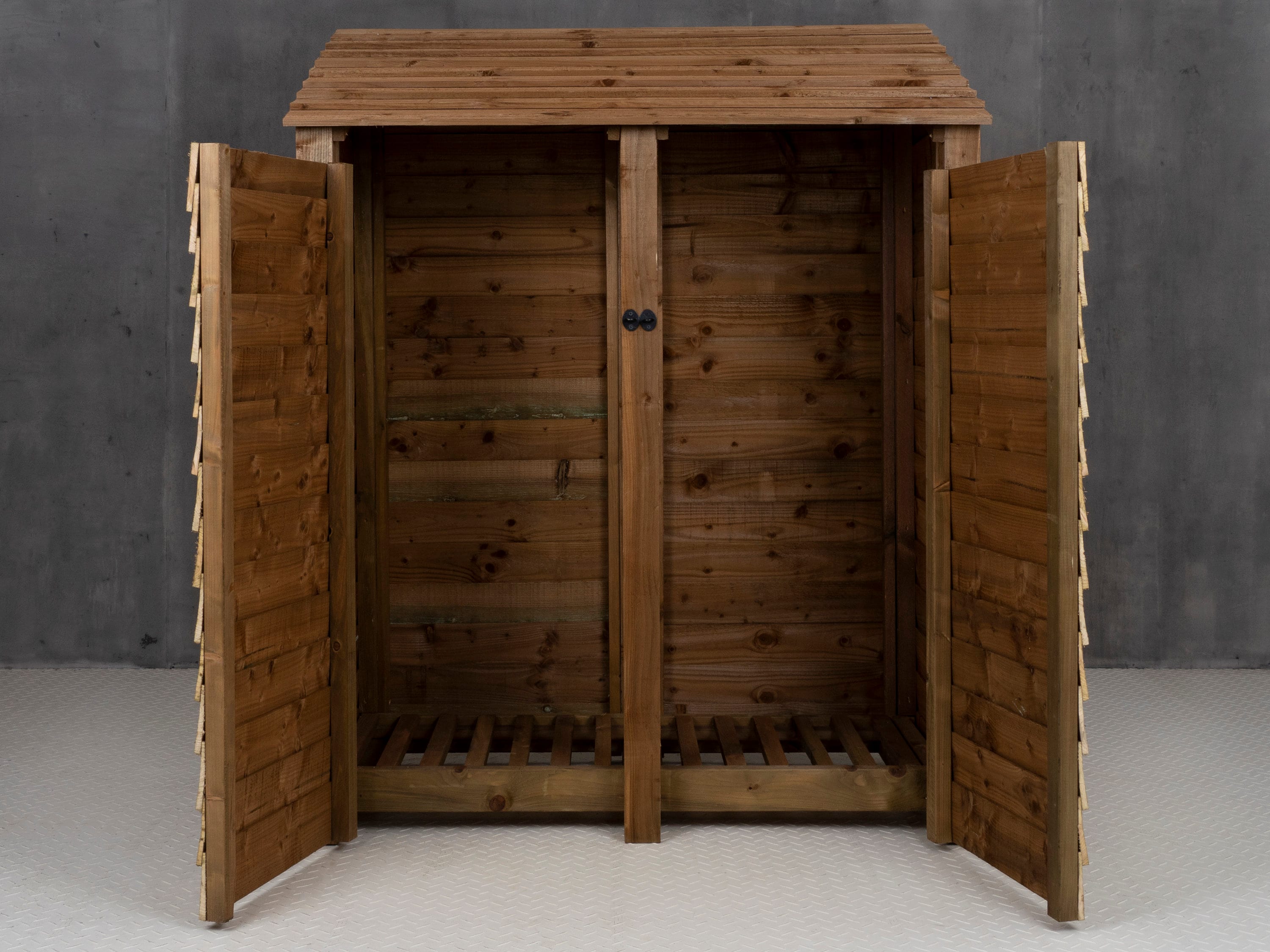 Wooden Log Store 6ft With Doors Firewood Storage Width 1460mm - Etsy UK