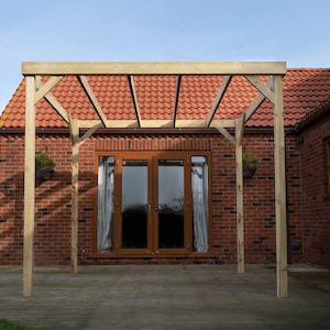 Wooden Garden Box Pergola Kit - Exclusive Pergola Range - Etsy