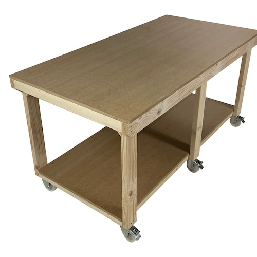 Wooden Workbench MDF Top - Etsy UK