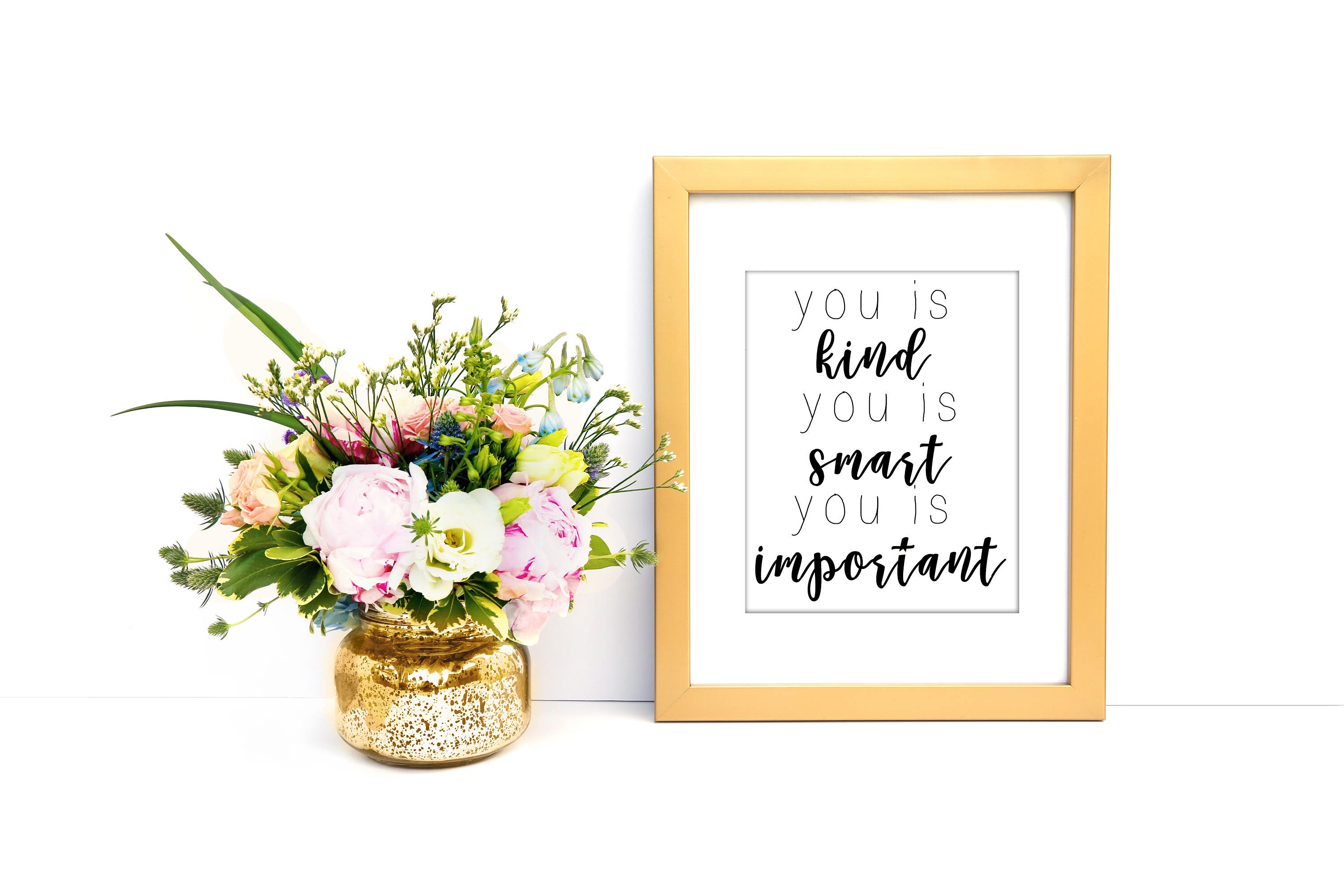 You is Kind You is Smart You is Important Print You is Kind - Etsy Ireland