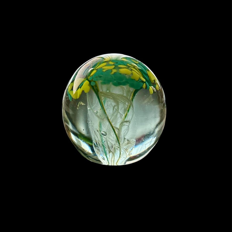 Pink Diamond Paperweight OR Mother of Pearl Carved Pin Brooch OR Green ...