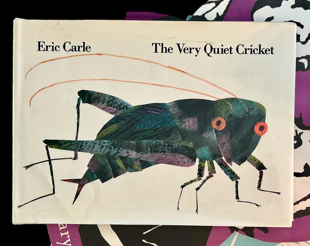 Eric Carle "the Very Quiet Cricket" 1st Edition Signed by Eric Carle ...