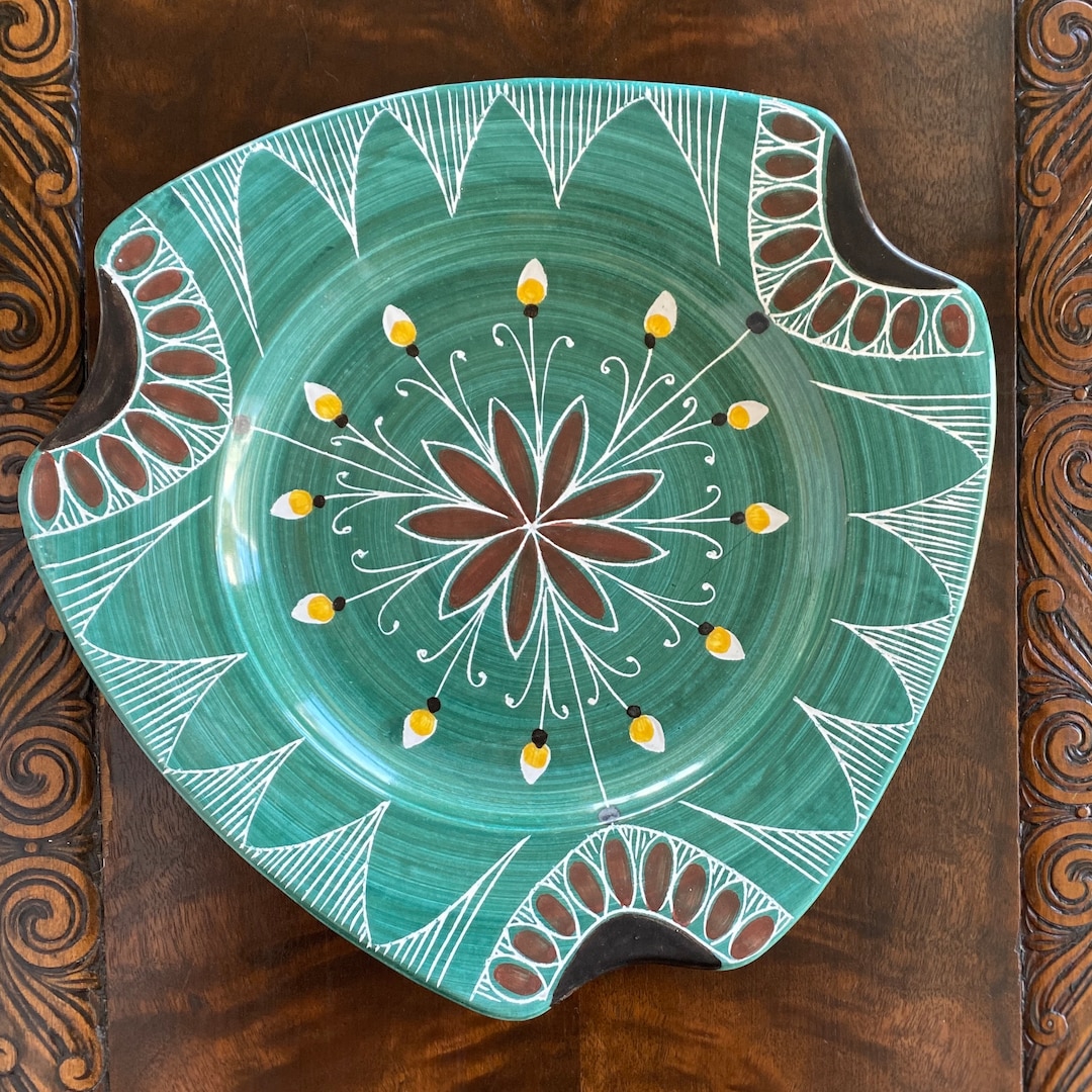 Scandinavian Mid Century Ceramic Elle Keramikk Norwegian Triangle ...