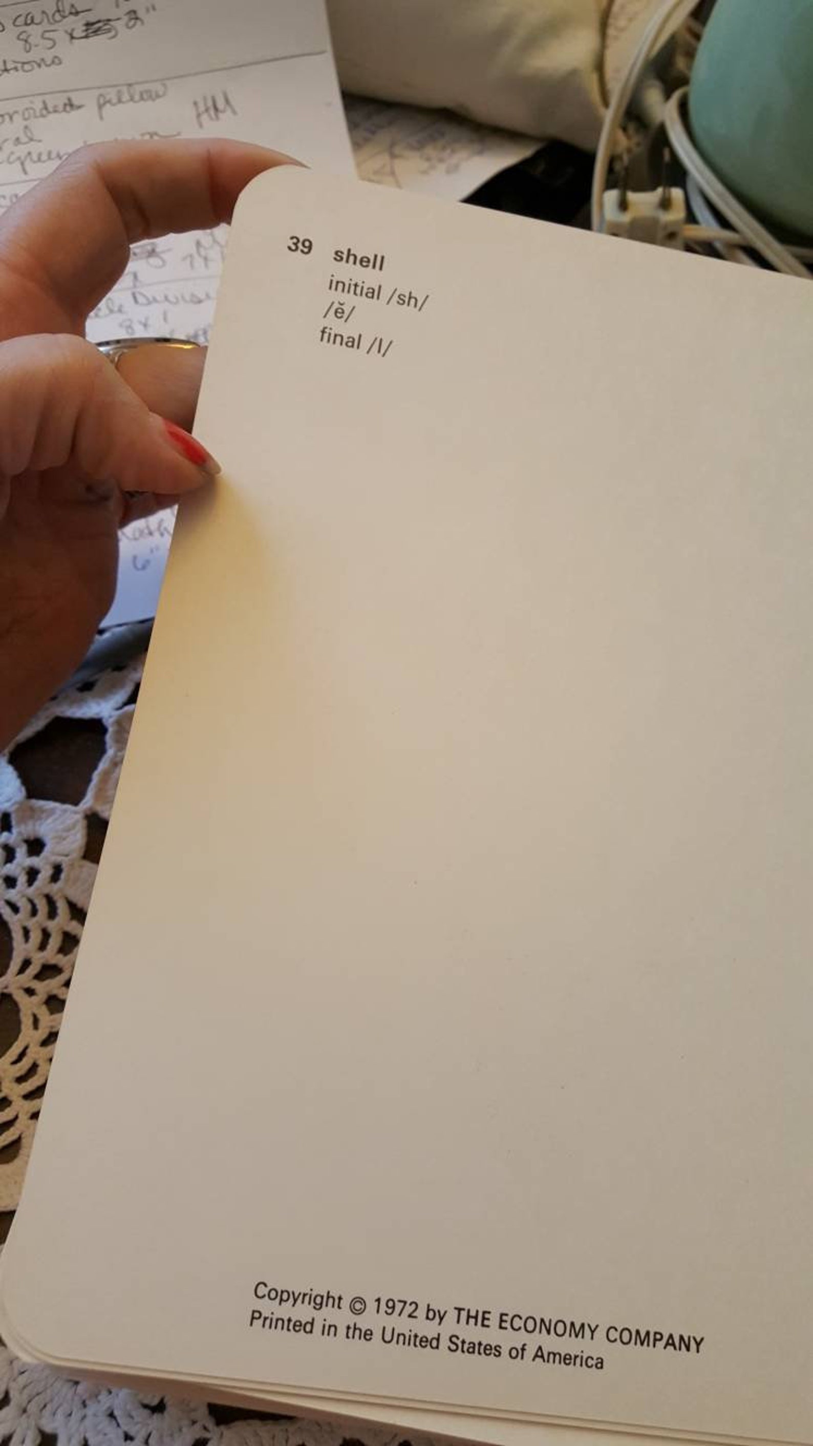 Vintage 1970s Era Vocabulary Flash Cards. Full Color Graphics - Etsy