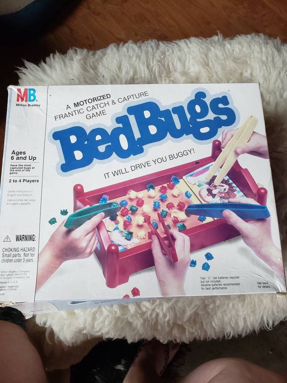 Vintage Bed Bugs Game From the 1980's. Motorized. FREE - Etsy
