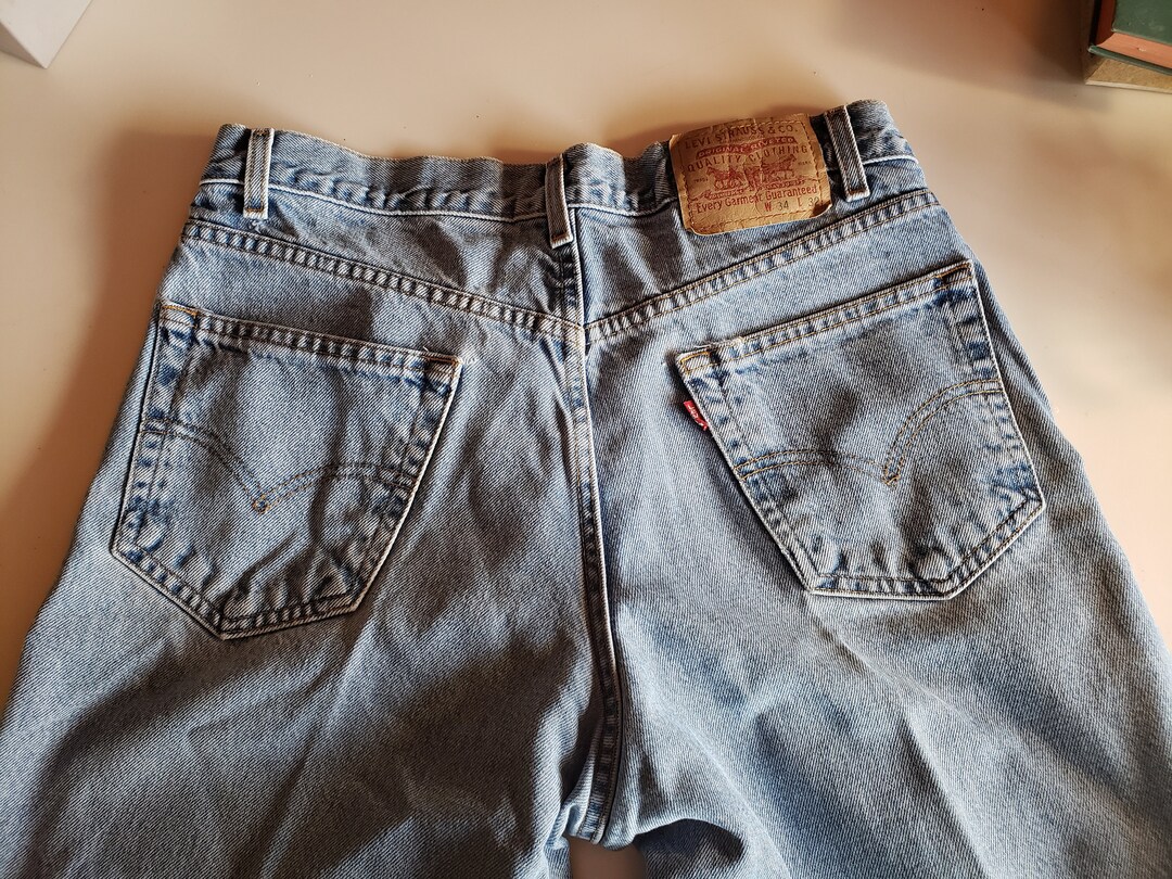 Authentic Levi's Jeans, Men's 34x32 With Great Fading. FREE SHIPPING - Etsy