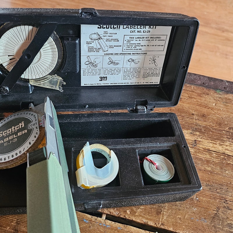 Vintage Label Maker - Etsy