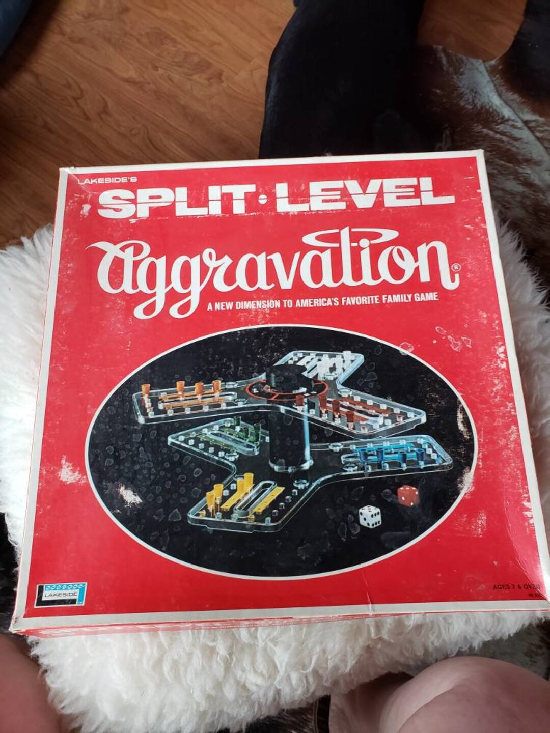 Vintage Split-level Aggravation Game. Lakeside Industries. FREE ...