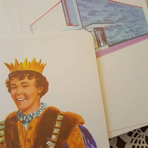 Vintage 1970s Era Vocabulary Flash Cards. Full Color Graphics - Etsy