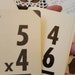 Vintage 1950s Era Math Flash Cards. Set of 4 Packs. Addition ...