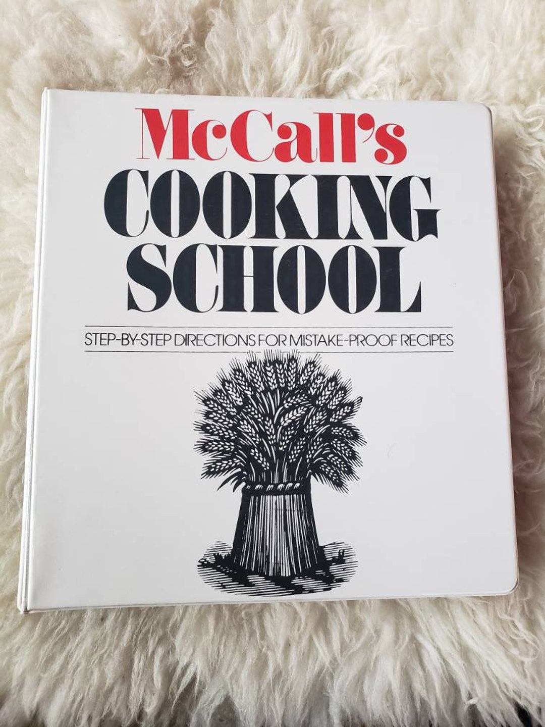 Vintage 1986 Mccall's Cooking School Cookbook. Hundreds of Recipes in ...