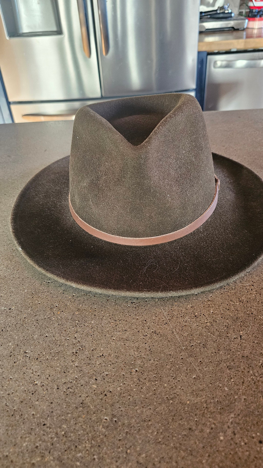 Pendleton Olive Green Hat. Wool Outdoor Style With Band. Size Large ...