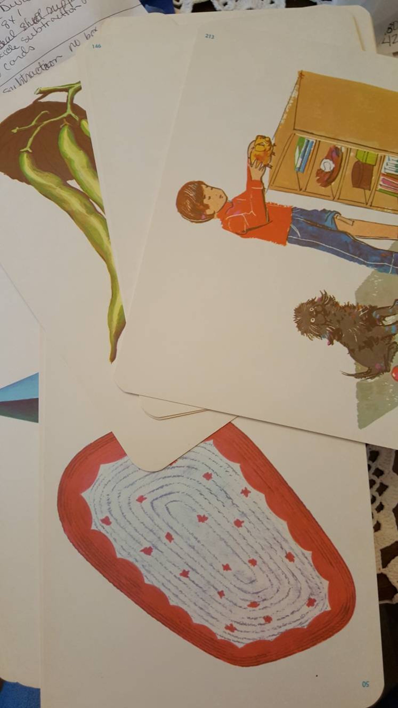 Vintage 1970s Era Vocabulary Flash Cards. Full Color Graphics - Etsy