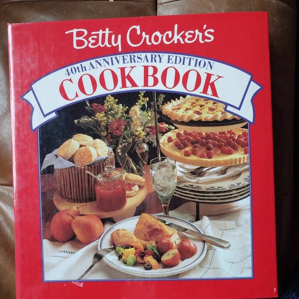 Betty Crocker 40th Anniversary Cookbook - Etsy