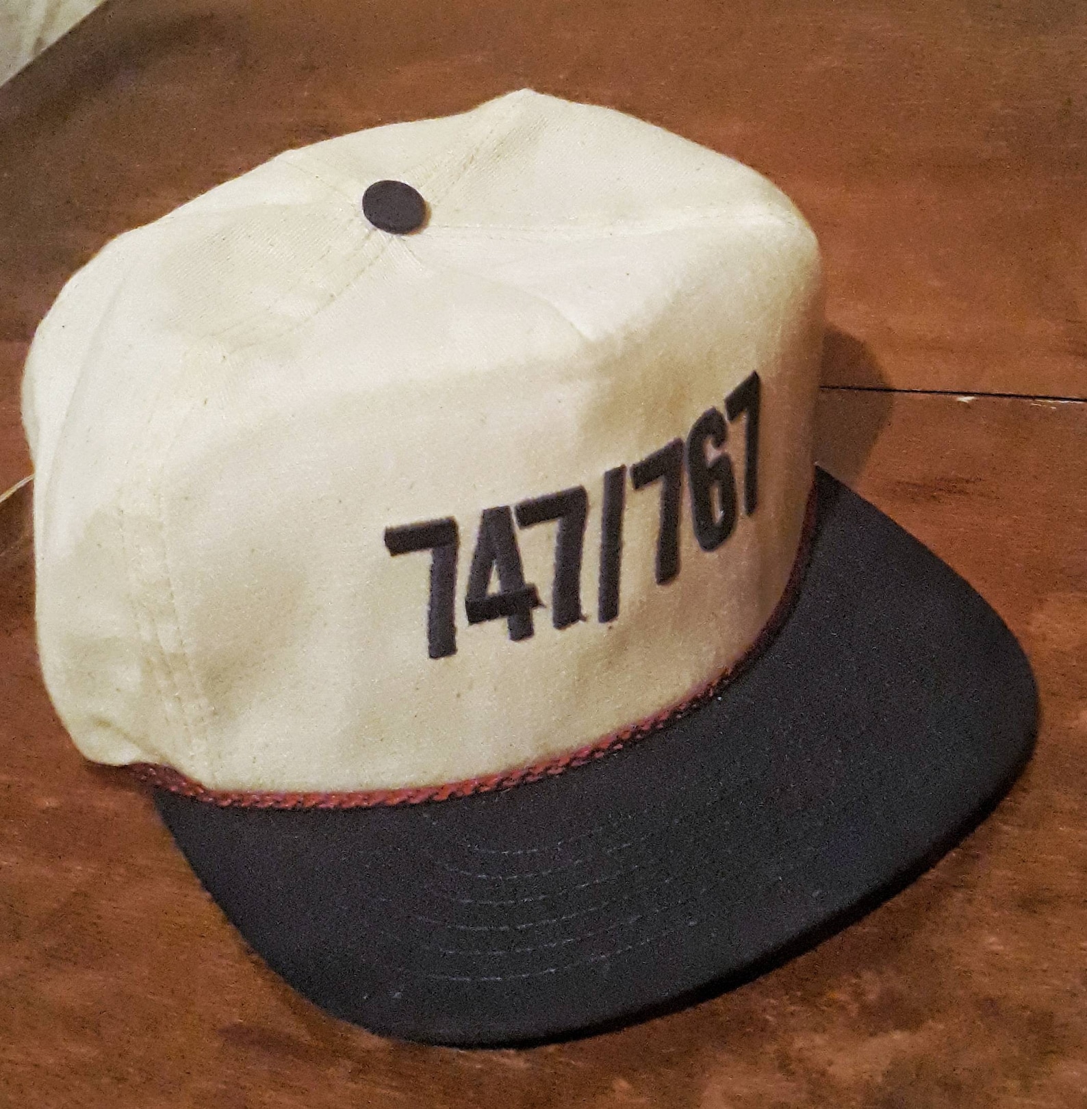 Vintage 1980s Era Men's Canvas Ball Cap/hat. Ivory With - Etsy