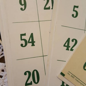 Vintage 1950s Era Multo Arithmetic Card Game. Math Bingo. - Etsy