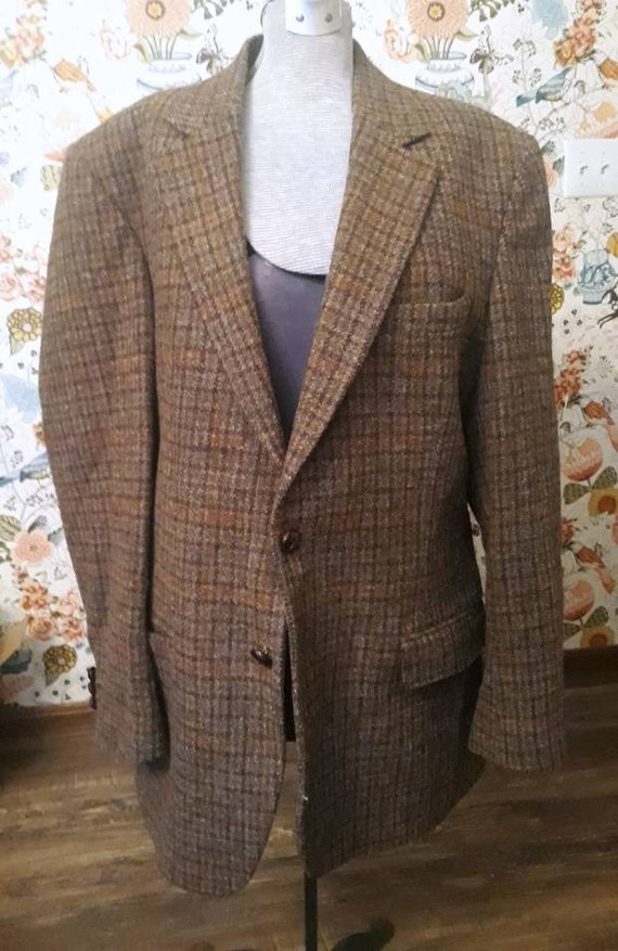 Harris Tweed Tailored Hardwick Clothes 100% Harris Tw… - Gem